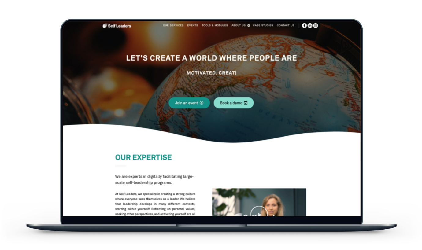 SelfLeaders - Online LMS Platform Development Case Study | Keenethics