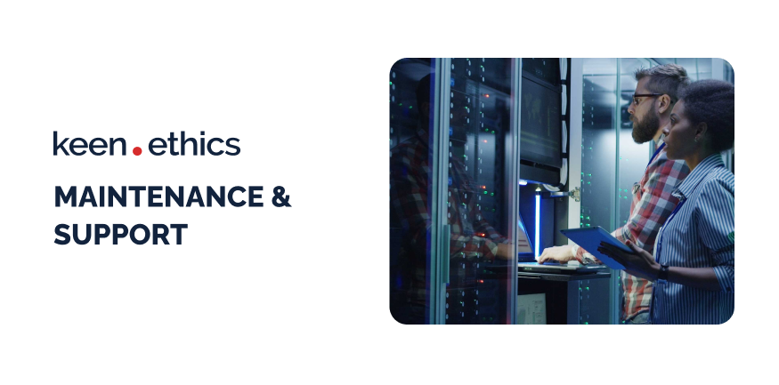 Software maintenance and support services | Keenethics