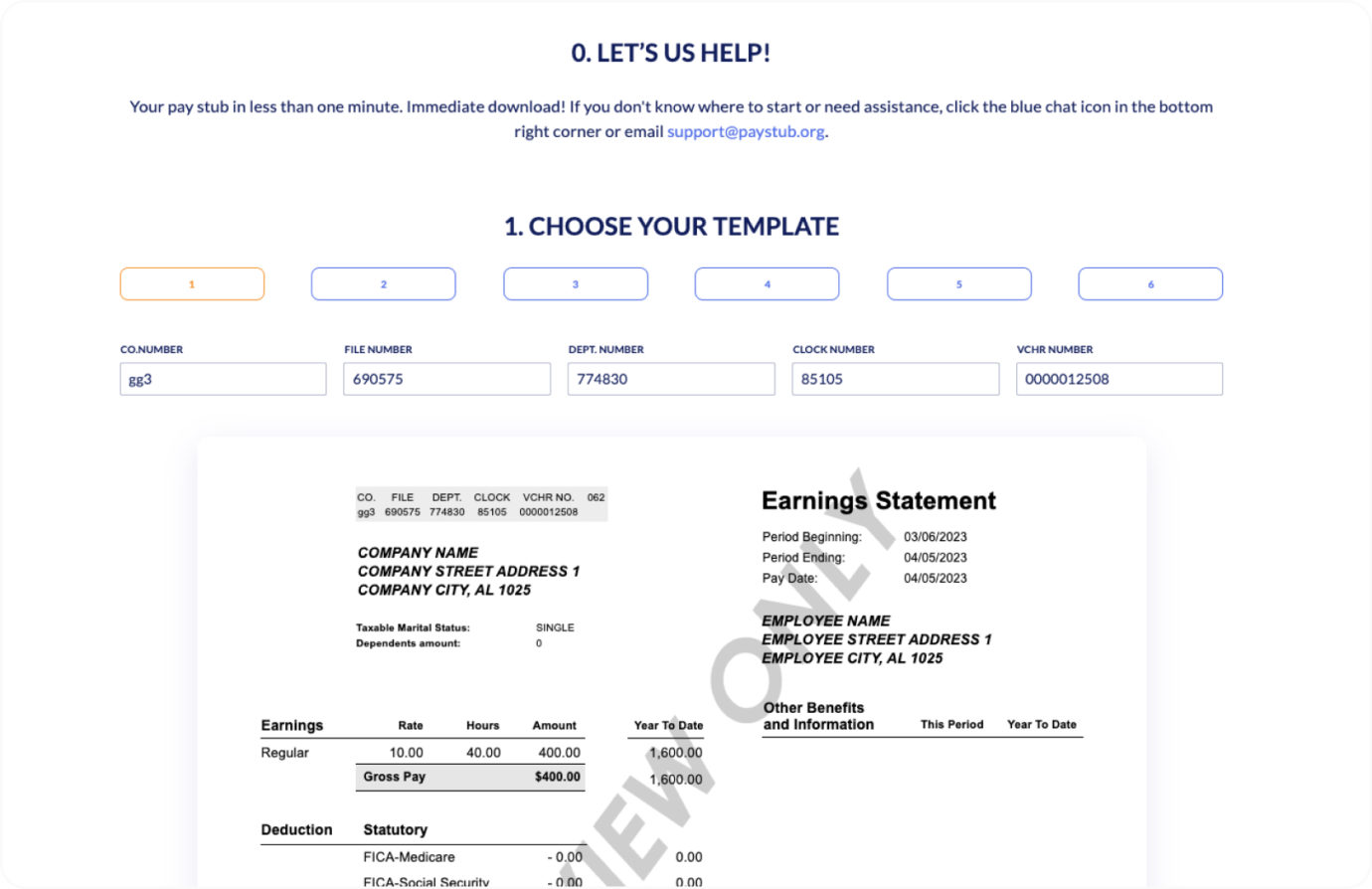 Paystub - Developing Online Payroll Software for Small Business ...
