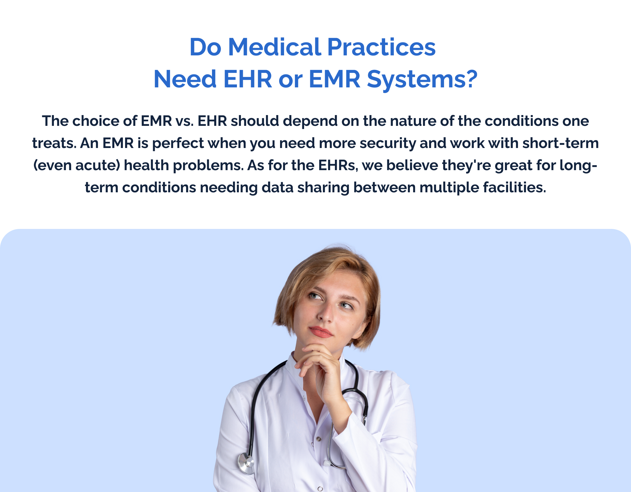 EHR vs EMR: what’s the difference? | KeenEchics